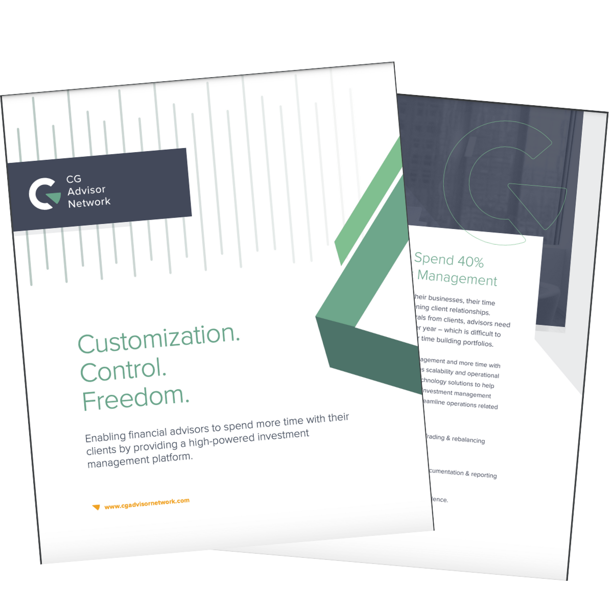 Investment Platform: Customization. Control. Freedom. - CG Advisor Network